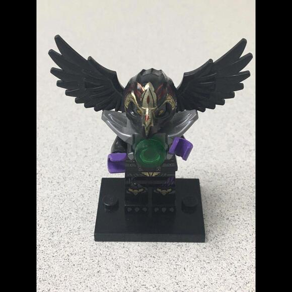 Lego | Toys | Lego Legends Of Chima Rawzom Raven With Armor Minifigure ...